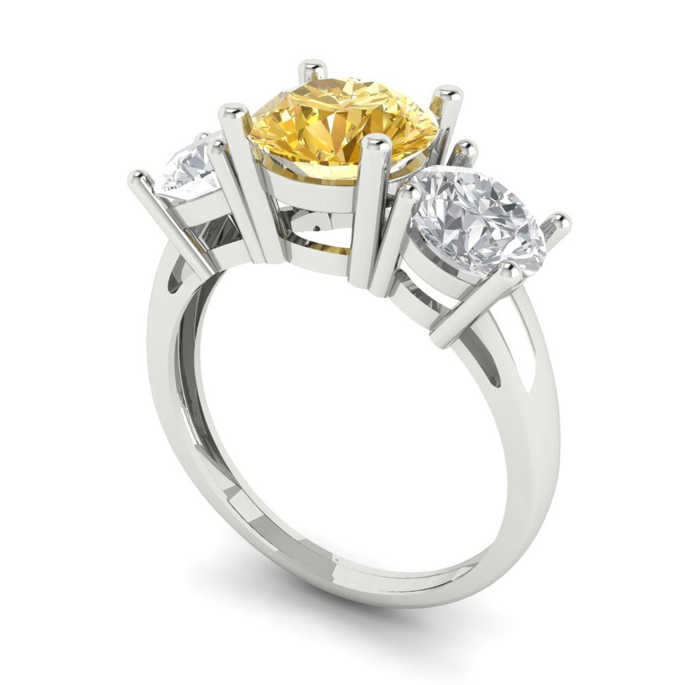 3.61ct emerald cut natural swiss blue topaz 14k yellow gold engraving ...