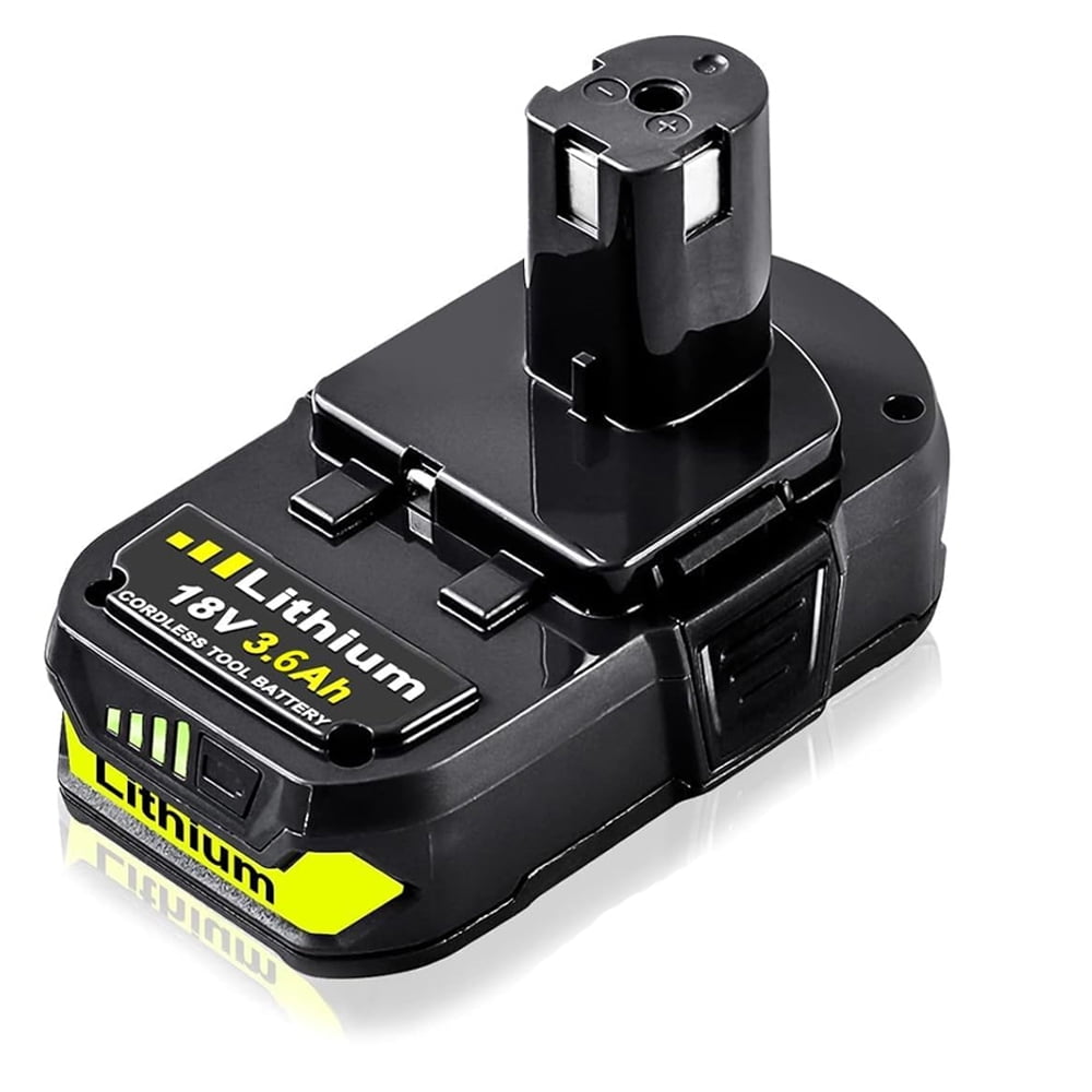 3.6Ah 18V P102 Lithium-ion Replacement for Ryobi 18V Battery Compatible with Ryobi Battery 18V ...