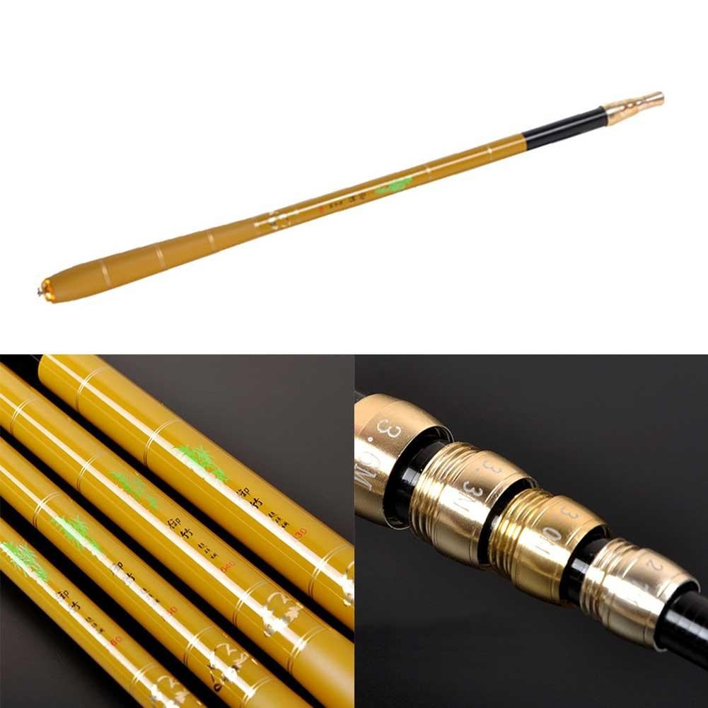 3.6M-6. Carbon Fiber Four-Position Fishing Rod Stream Rod Crucian Carp ...