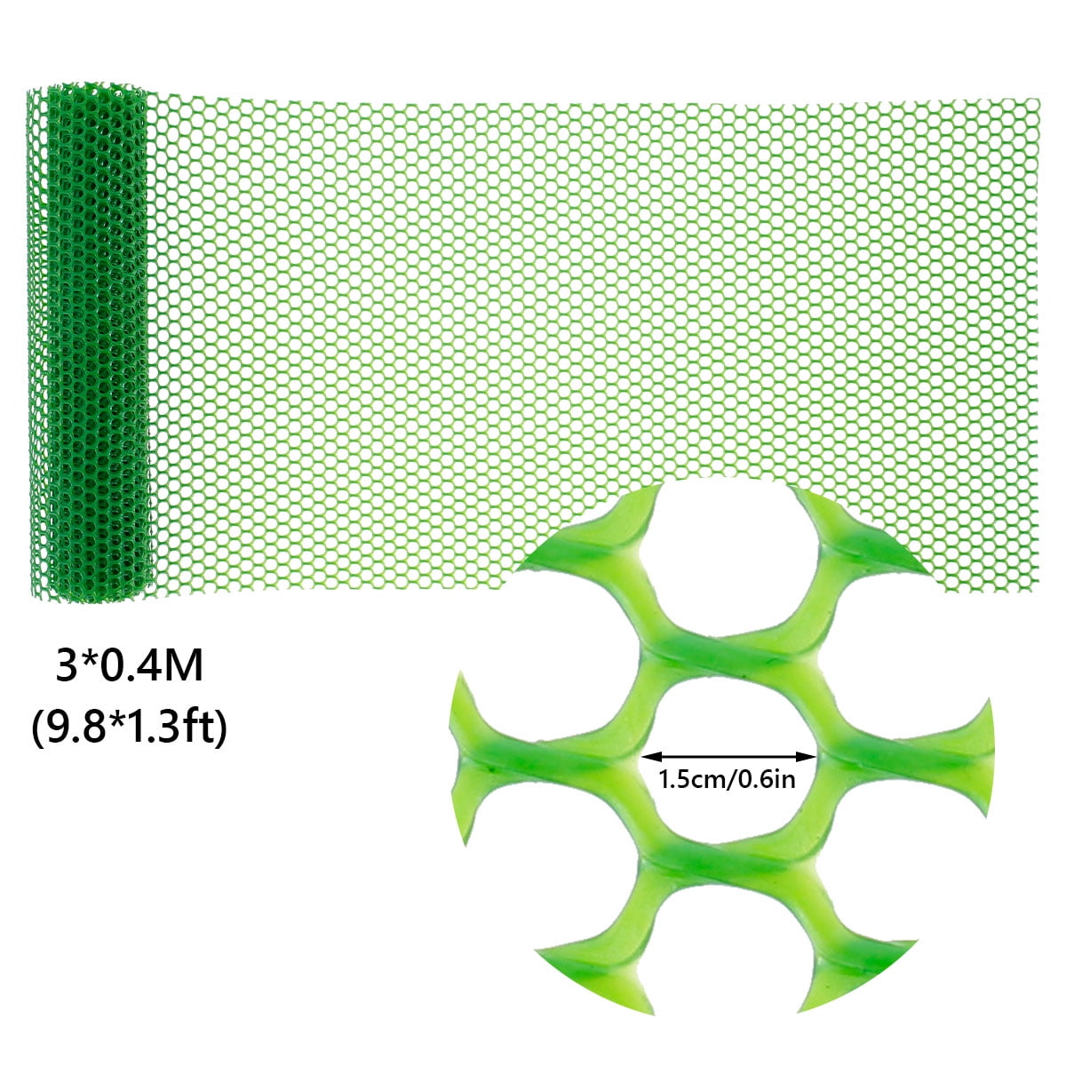 3/6M Garden Protection Net Plastic Fence Safety Mesh Multi-functional ...