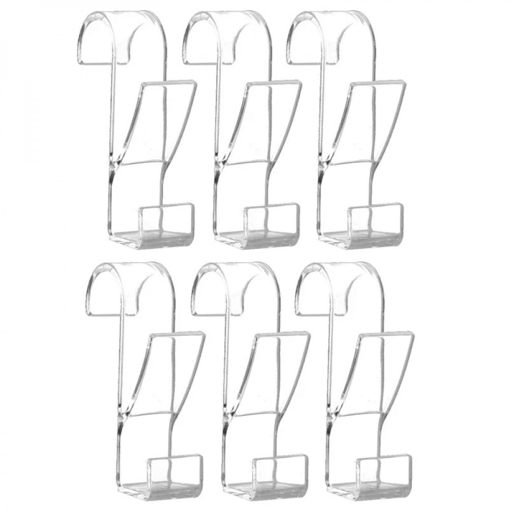3/6PCS Bathroom Hanger Clips Heated Towel Radiator Rail Hook Holder ...