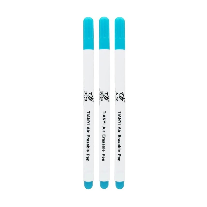 3/6PCS White Water Soluble Marker Pen Fabric Marking 6Water Erasable ...