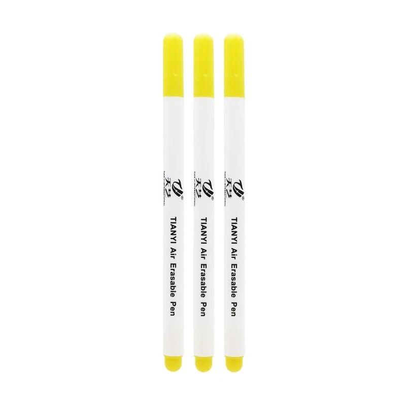 3/6PCS White Water Soluble Marker Pen Fabric Marking 6Water Erasable ...