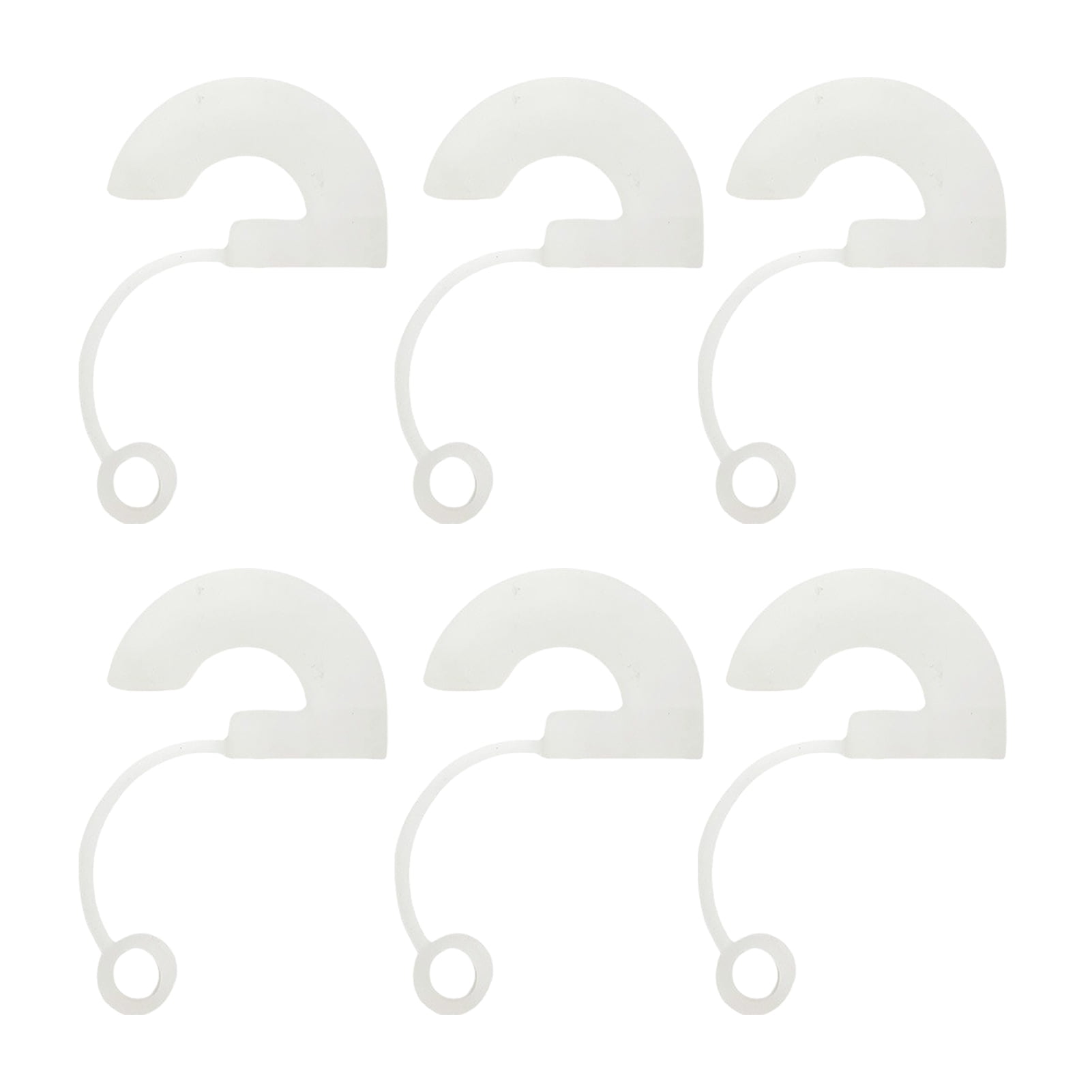 3/6Pcs Anti-Lip Wrinkle Straw Stopper 40 Degrees Angled Opening Straw ...