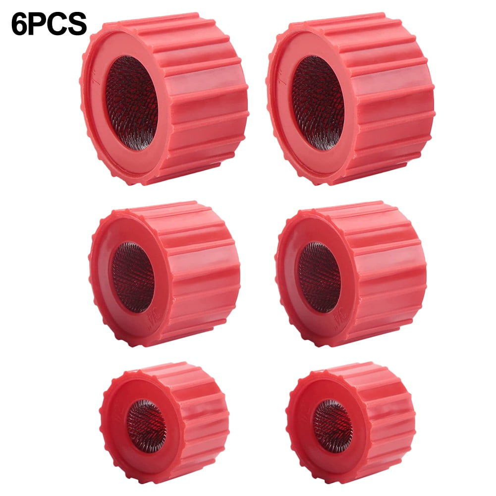 3/6Pcs Copper Pipe Cleaners 1/2'' 3/4'' 1'' Tube Cleaning Brushes ...