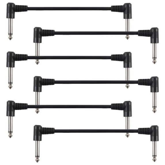 3/6Pcs Guitar Pedal Cable Effect Cable Cord Replacement Electric Guitar ...