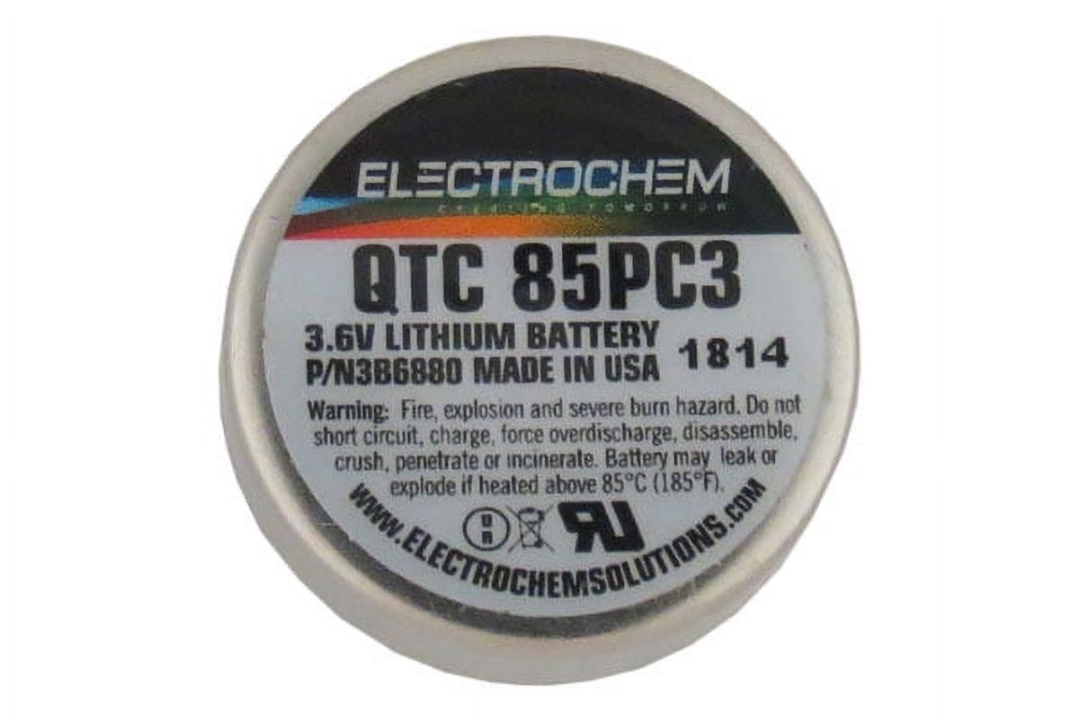 3.6V 1 Amp QTC85PC3 Electrochem Lithium Battery (3B6880) - Walmart.com