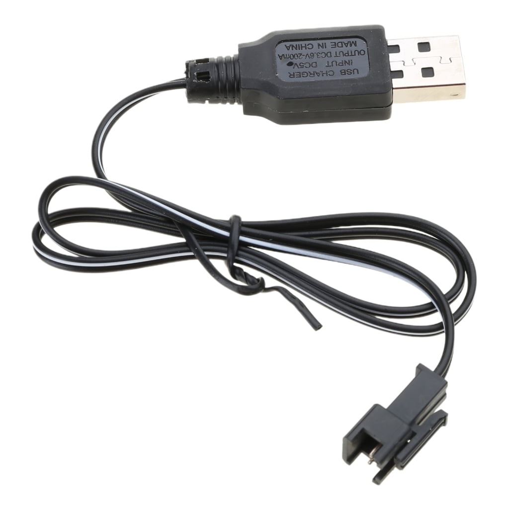 3.6V 4.8V 6V 7.2V LiPo Battery USB Charge Cable for RemoteControl Car ...