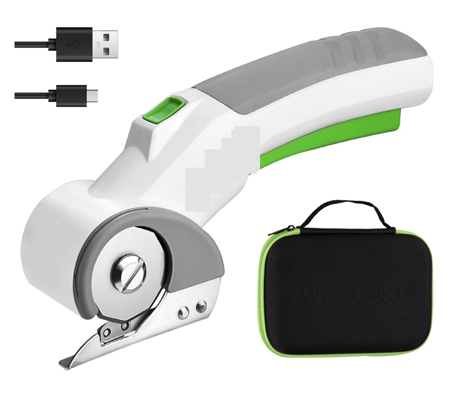 3.6V Cordless Electric Scissors For Cloth Carpet Leather Hand-held ...