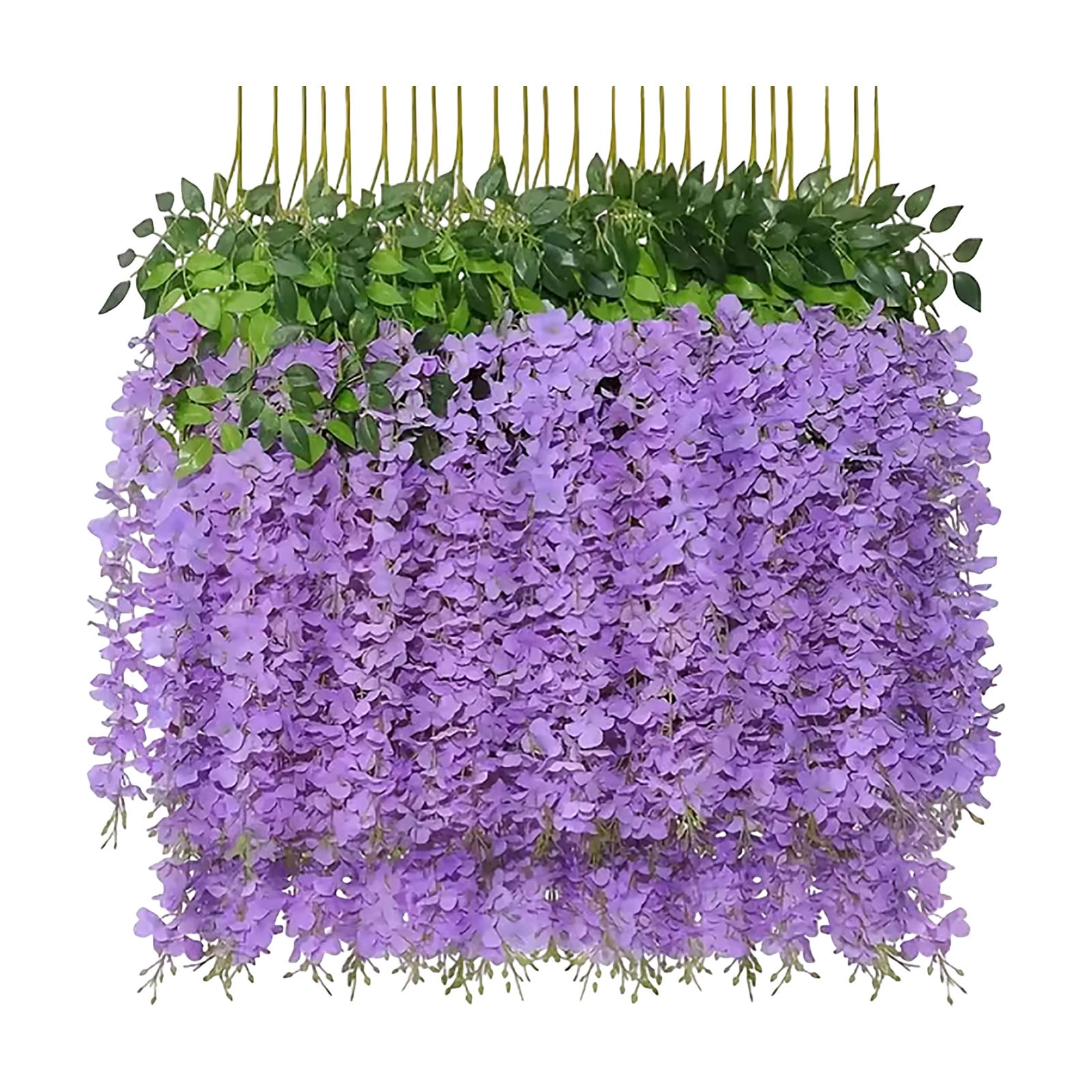 3.6ft Artificial Flower Bush Artificial Hanging Vine Plants Decor ...