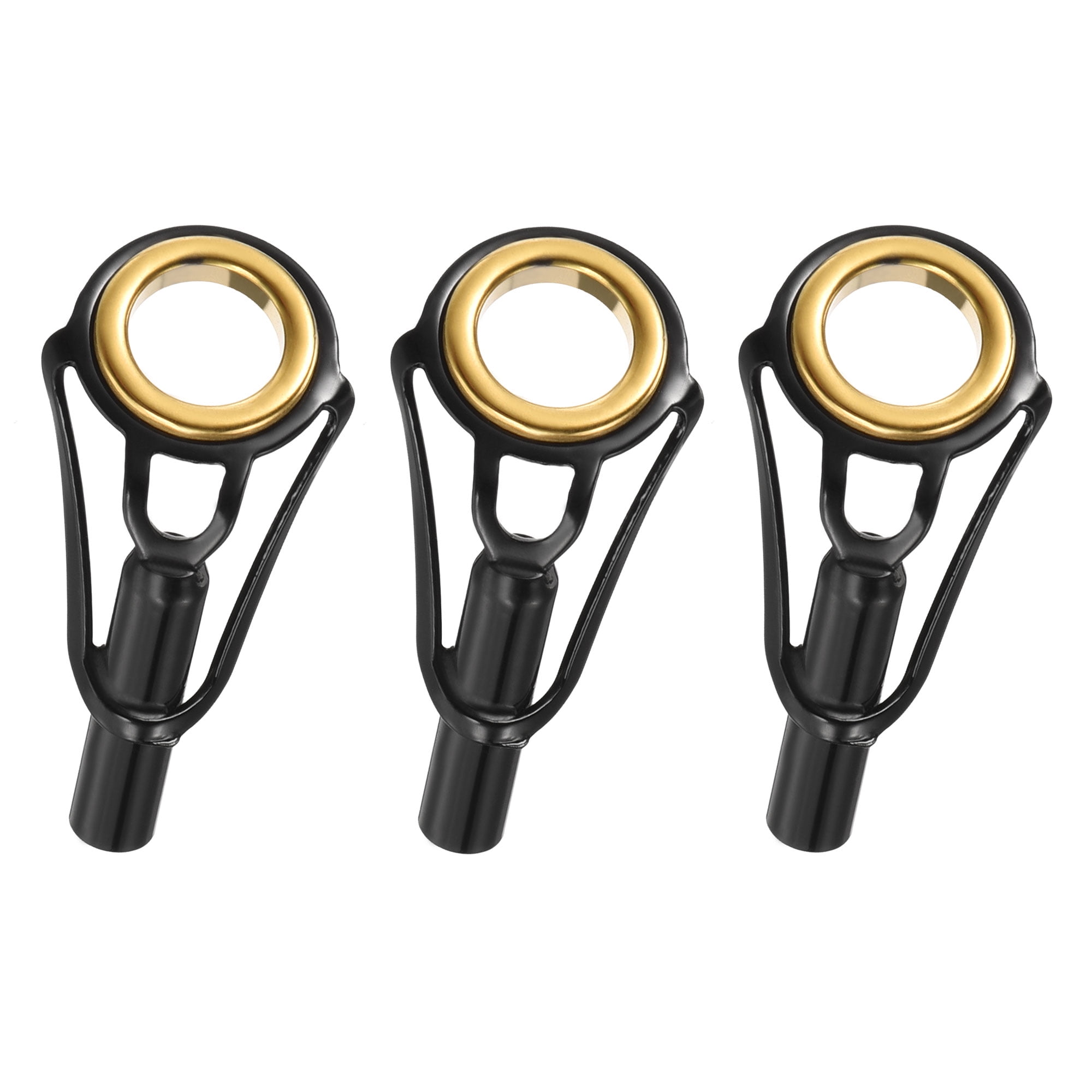 3.6mm Tube Dia Fishing Rod Tips Repair Kit Stainless Steel Ring Guide 3 ...