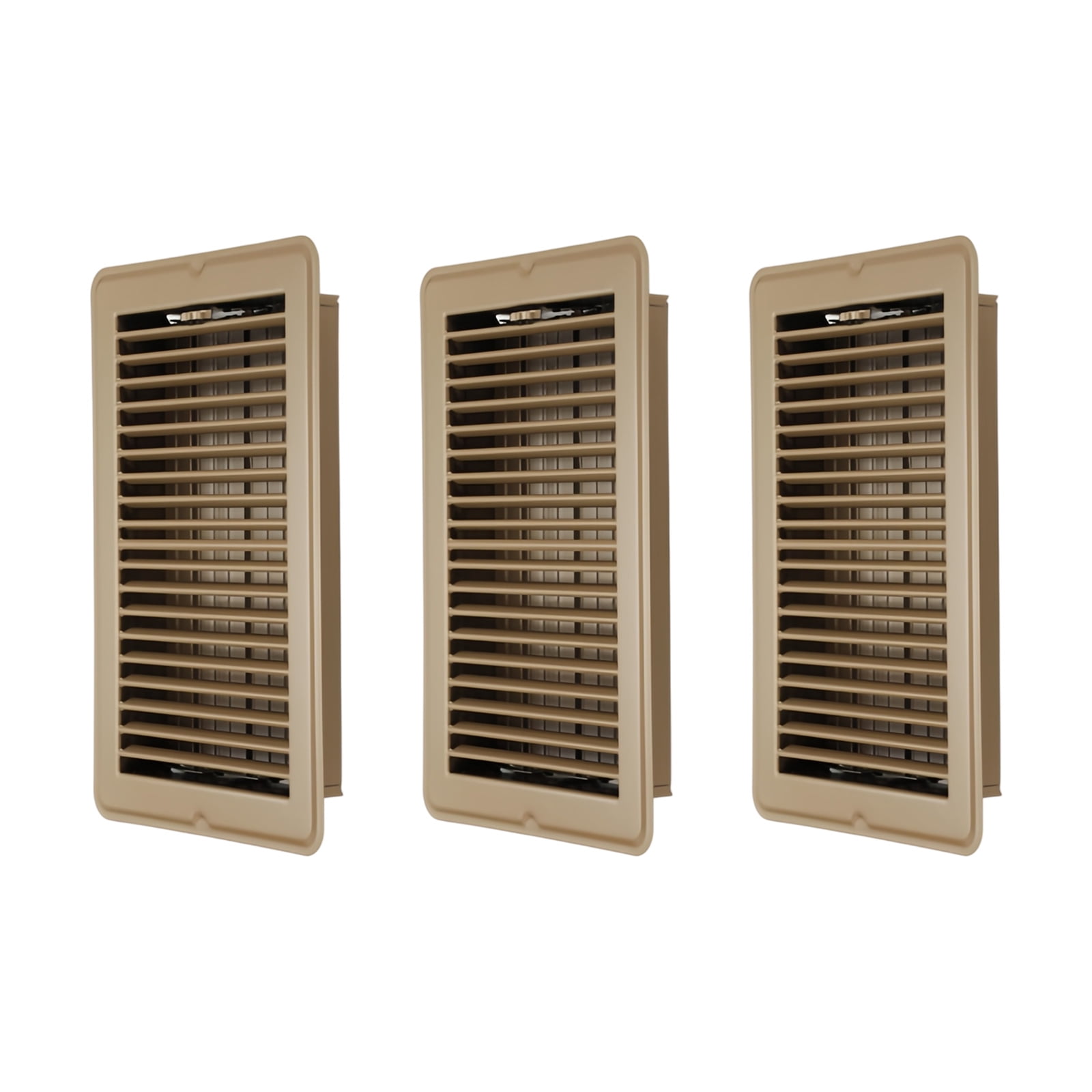 3/6pcs 4x10 Inch Floor Vent Covers Metal Air Registers Metal Floor ...