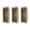 3/6pcs 4x10 Inch Floor Vent Covers Metal Air Registers Metal Floor ...