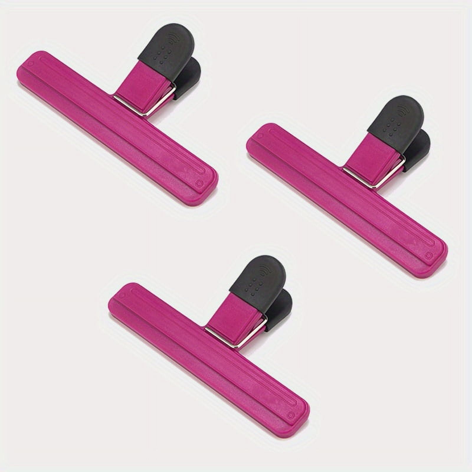 3/6pcs Food Bag Chip Clips, Large Chip Bag Clips, Heavy Duty Seal Grip ...