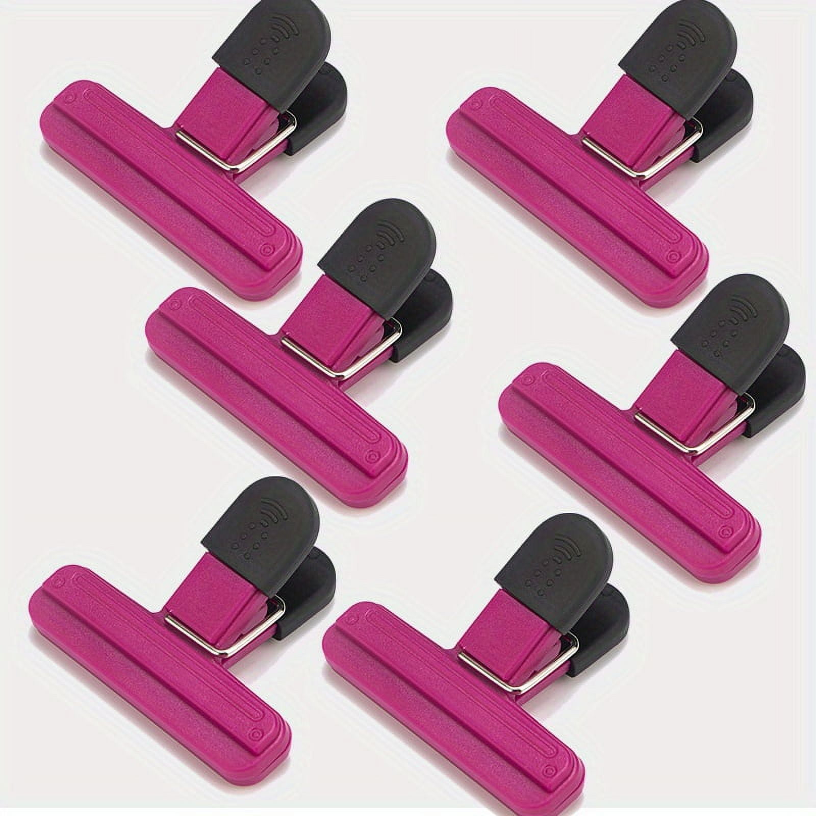 3/6pcs Food Bag Chip Clips, Large Chip Bag Clips, Heavy Duty Seal Grip ...