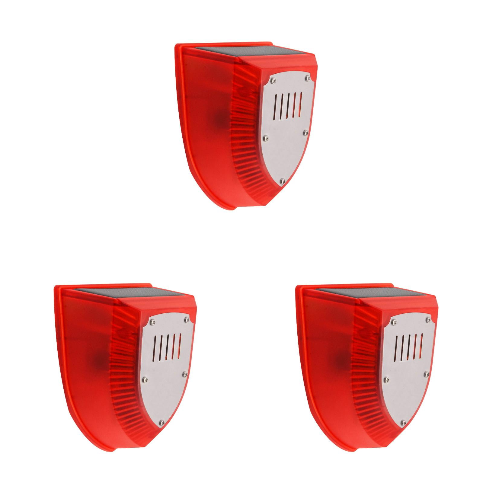 3.7*3.1'' Solar Light & Sound Alarm Motion with Sound Outdoor Motion ...