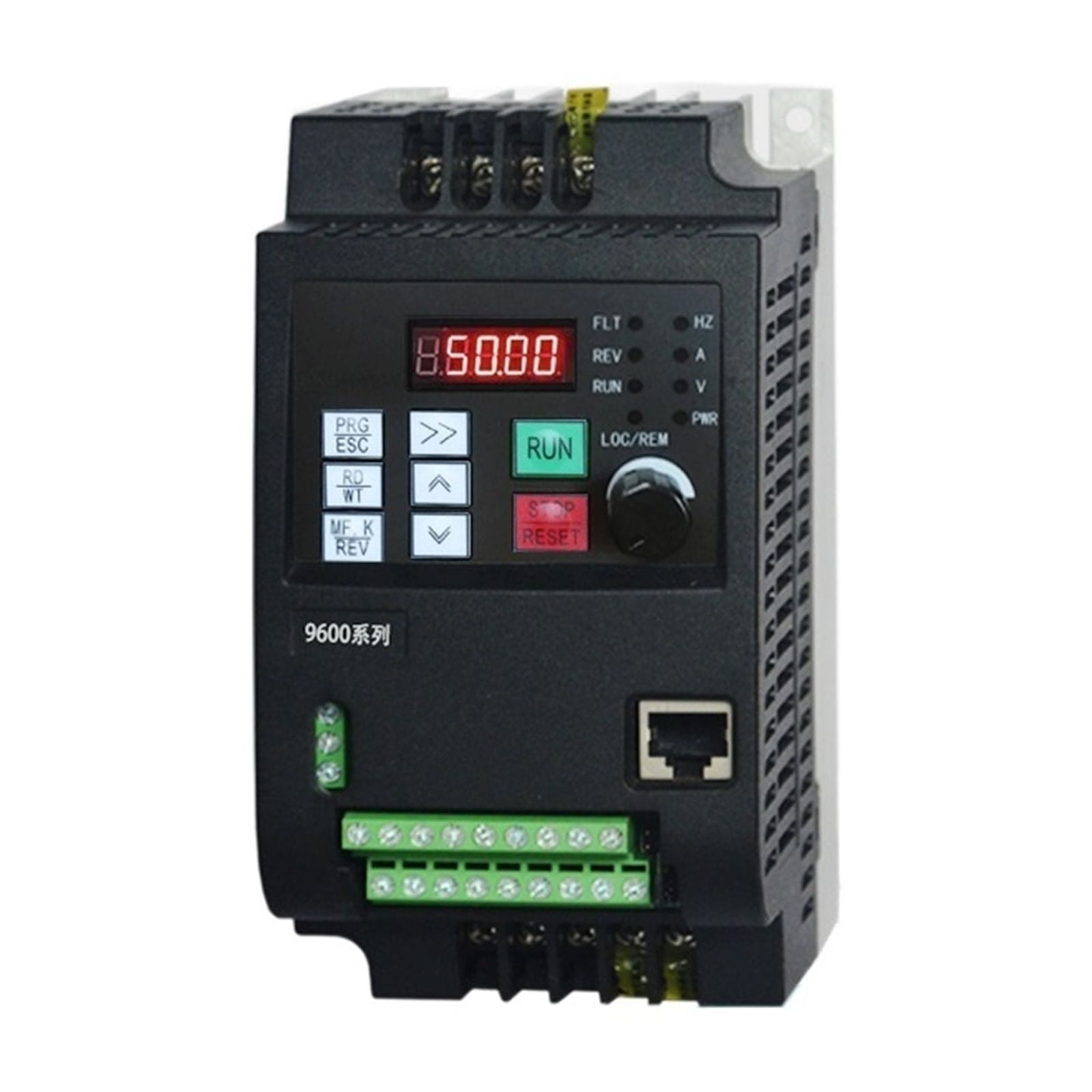3.7/4KW 380V 3 Phase 5HP VFD Variable Frequency Inverter Variator For Motor Speed Vector Control ...