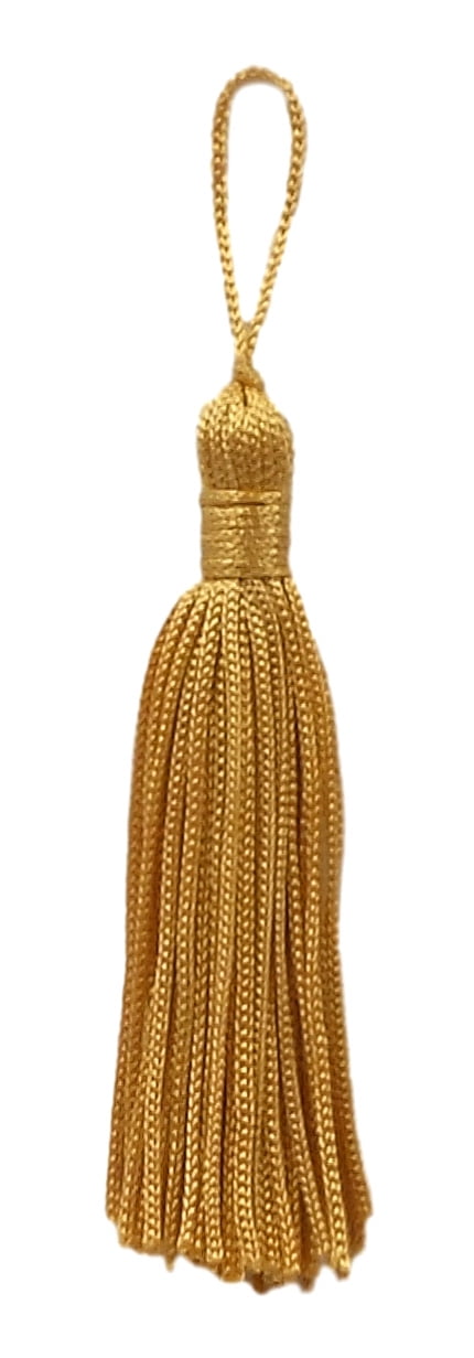 3" (7.5cm) Basic Chainette Tassel | Craft Tassel # RT03,, Antique Gold ...