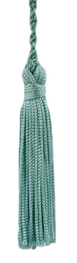 3" (7.5cm) Basic Chainette Tassel | Craft Tassel # RT03,, Aquatic Blue ...
