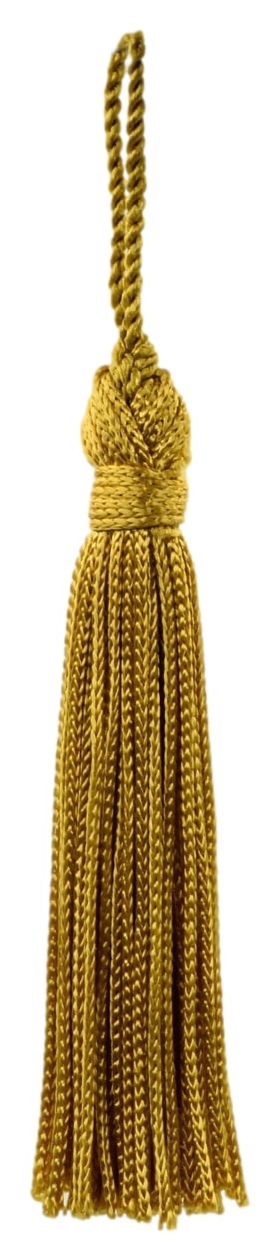 3" (7.5cm) Basic Chainette Tassel | Craft Tassel # RT03,, Brass Gold # ...