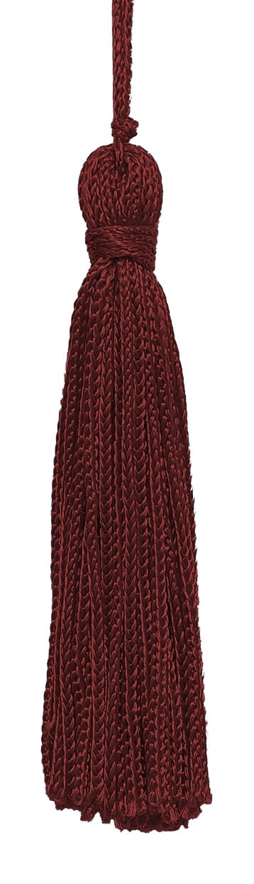 3" (7.5cm) Basic Chainette Tassel | Craft Tassel # RT03,, Dark Rust ...