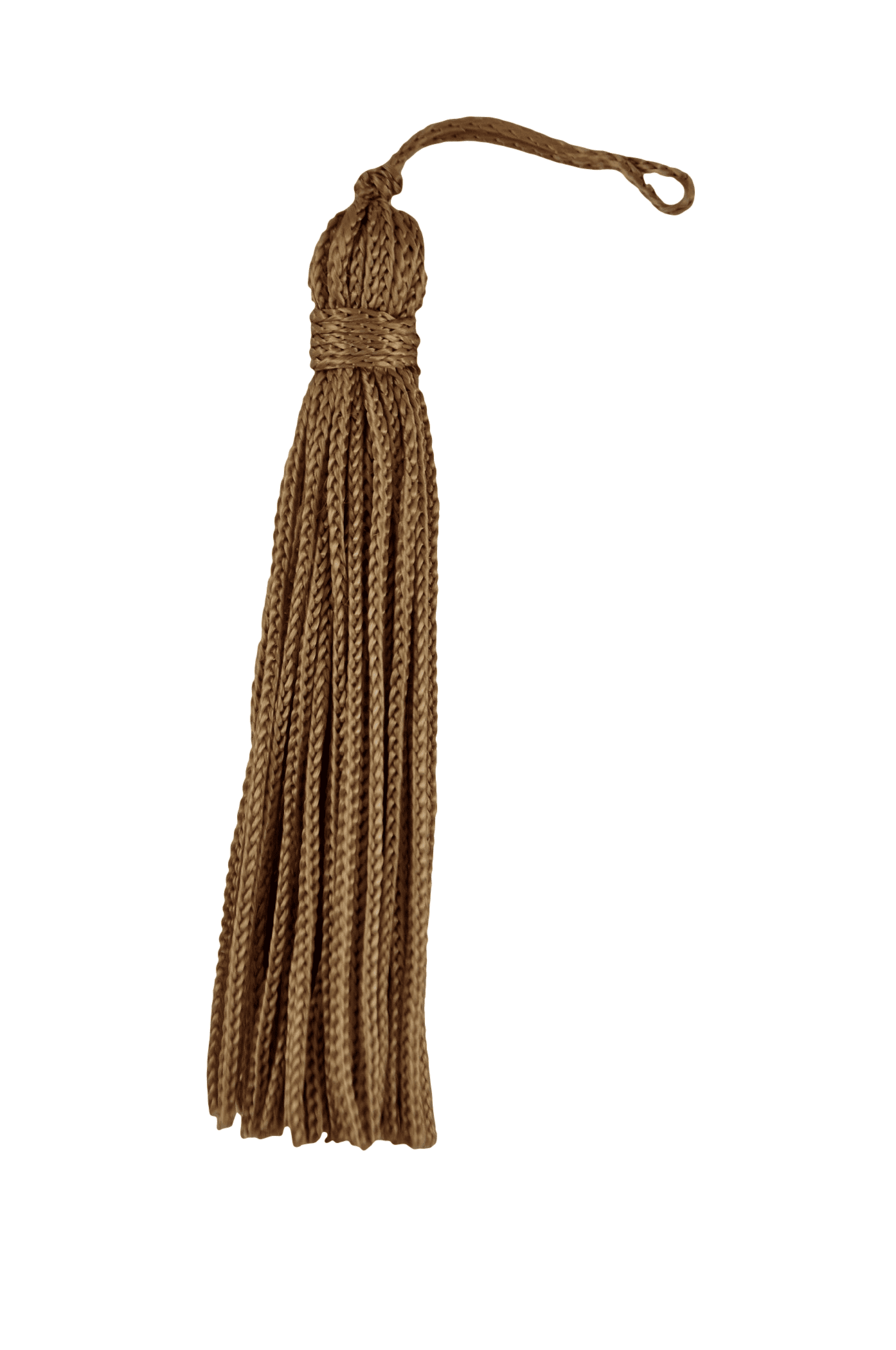 3" (7.5cm) Basic Chainette Tassel | Craft Tassel # RT03,, Dark Sand ...