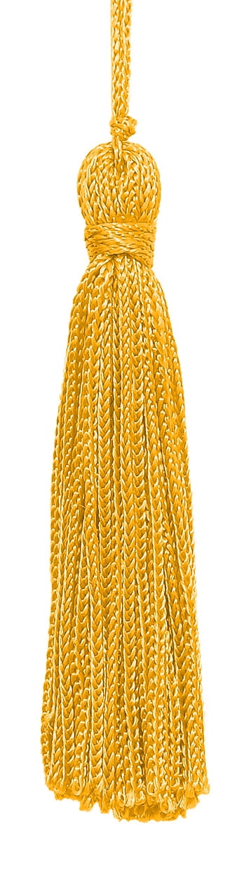3" (7.5cm) Basic Chainette Tassel | Craft Tassel # RT03,, Flag Gold #FG ...