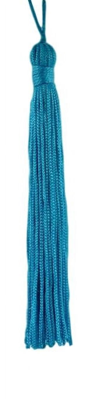 3" (7.5cm) Basic Chainette Tassel | Craft Tassel # RT03,, Turquoise ...