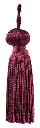 3" (7.5cm) Basic Chainette Tassel with 1" (2.5cm) Loop | Decorative ...