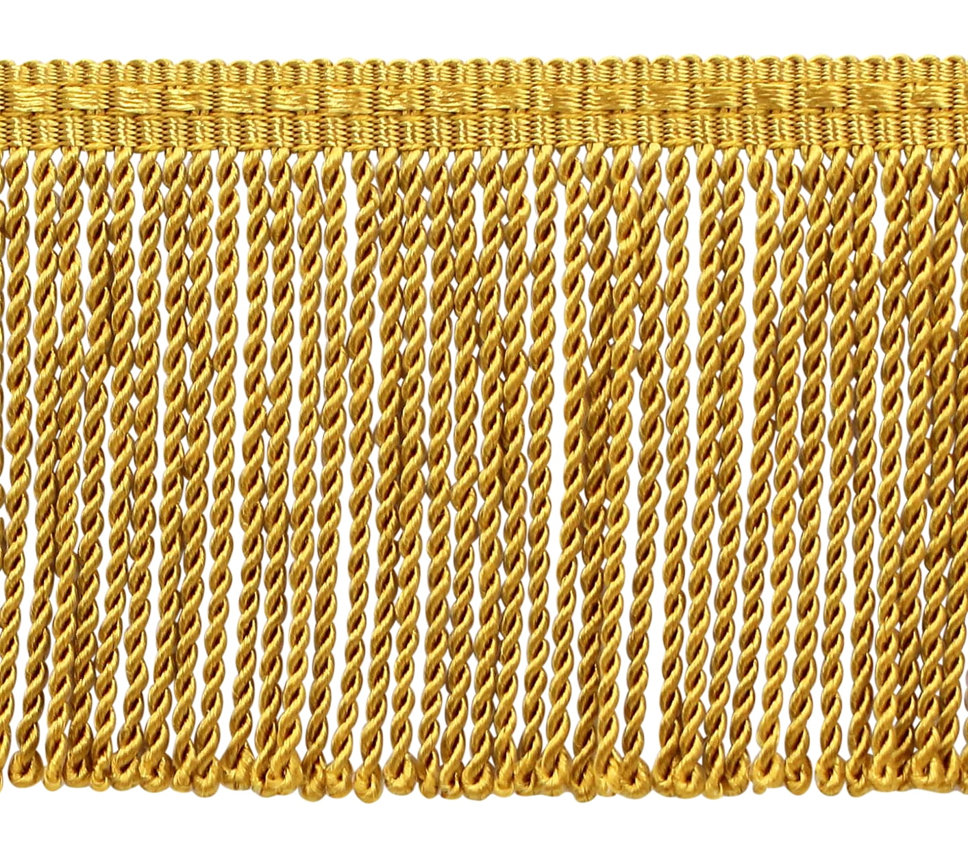 3" (7.5cm) Basic Trim Collection Thin Bullion Fringe Trim with Fancy ...
