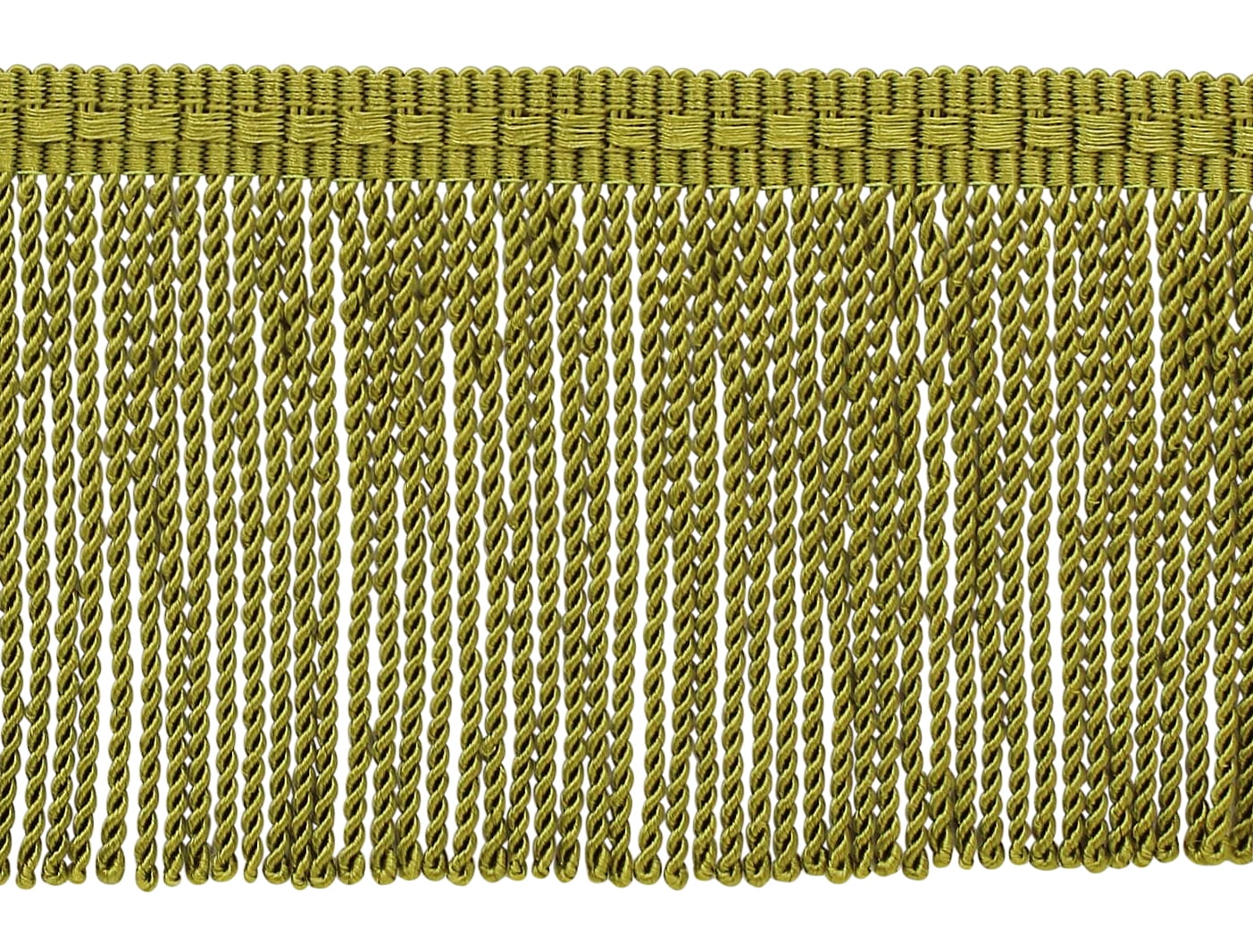3" (7.5cm) Basic Trim Collection Thin Bullion Fringe Trim with Fancy ...