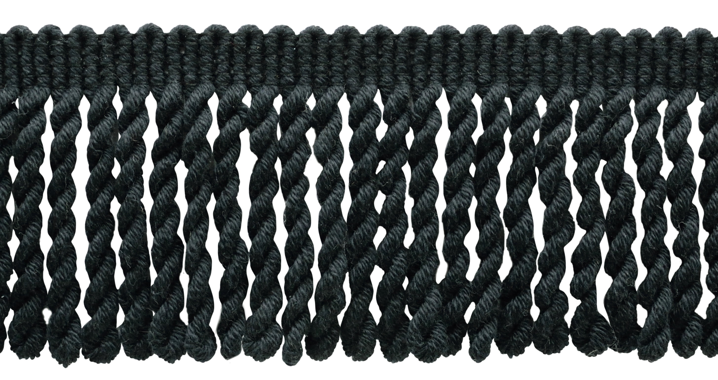 3" (7.5cm) Basic Trim Solid Collection 100% Cotton Bullion Fringe Trim ...