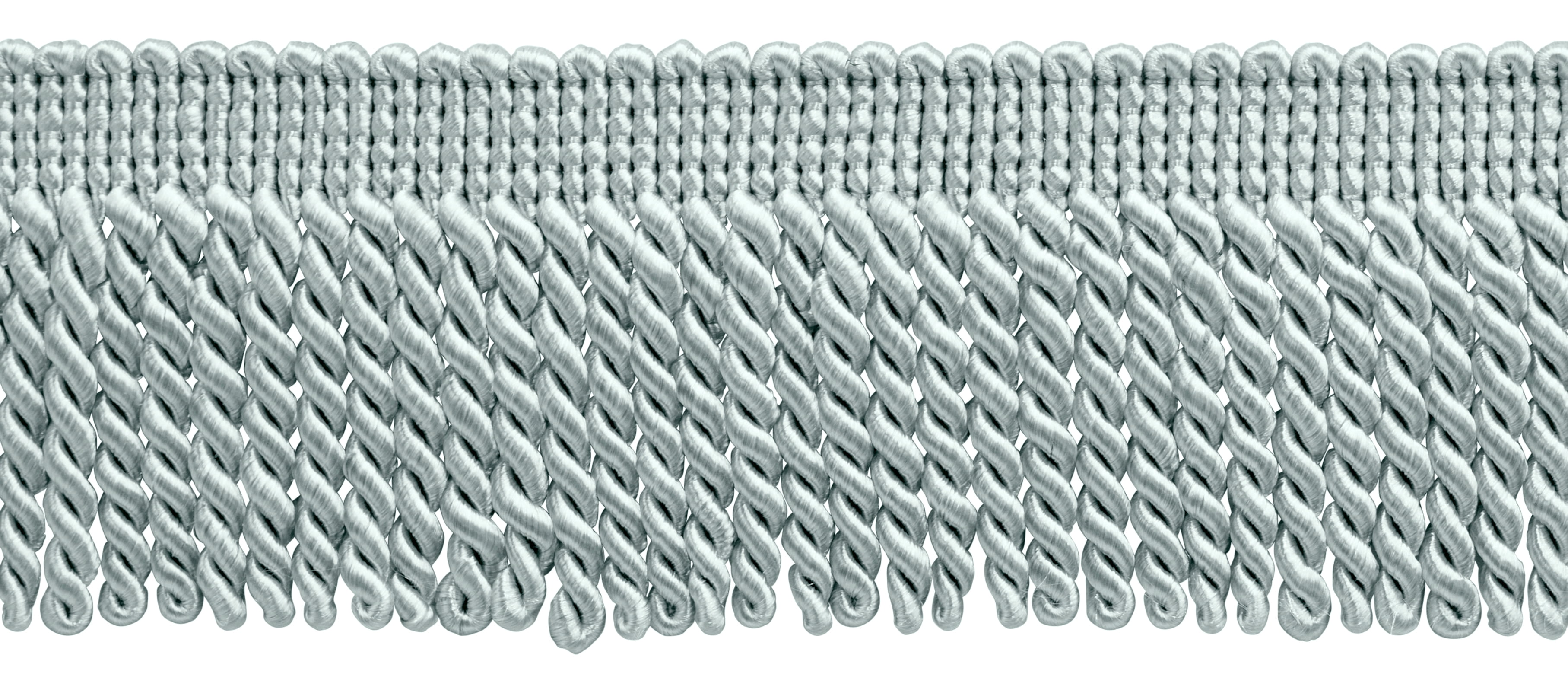 3" (7.5cm) Basic Trim Solid Collection Satiny Bullion Fringe Trim ...