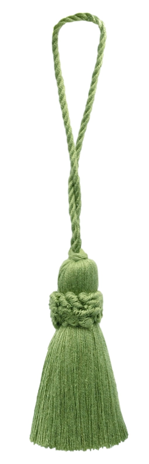 3" (7.5cm) Elegant Crown Tassel | Craft Tassel # CT03EMP,, Citron Green ...