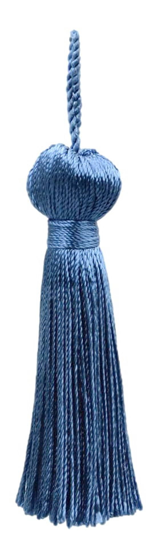 3" (7.5cm) Small Bell Tassel | Craft Tassel # BT3,, French Blue #M45 ...