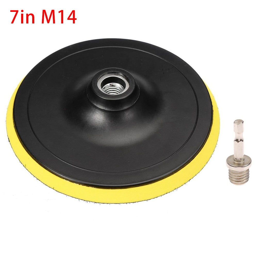 3-7 Inch Backing Pad Polishing Plate With 10/14mm Thread Adapter ...