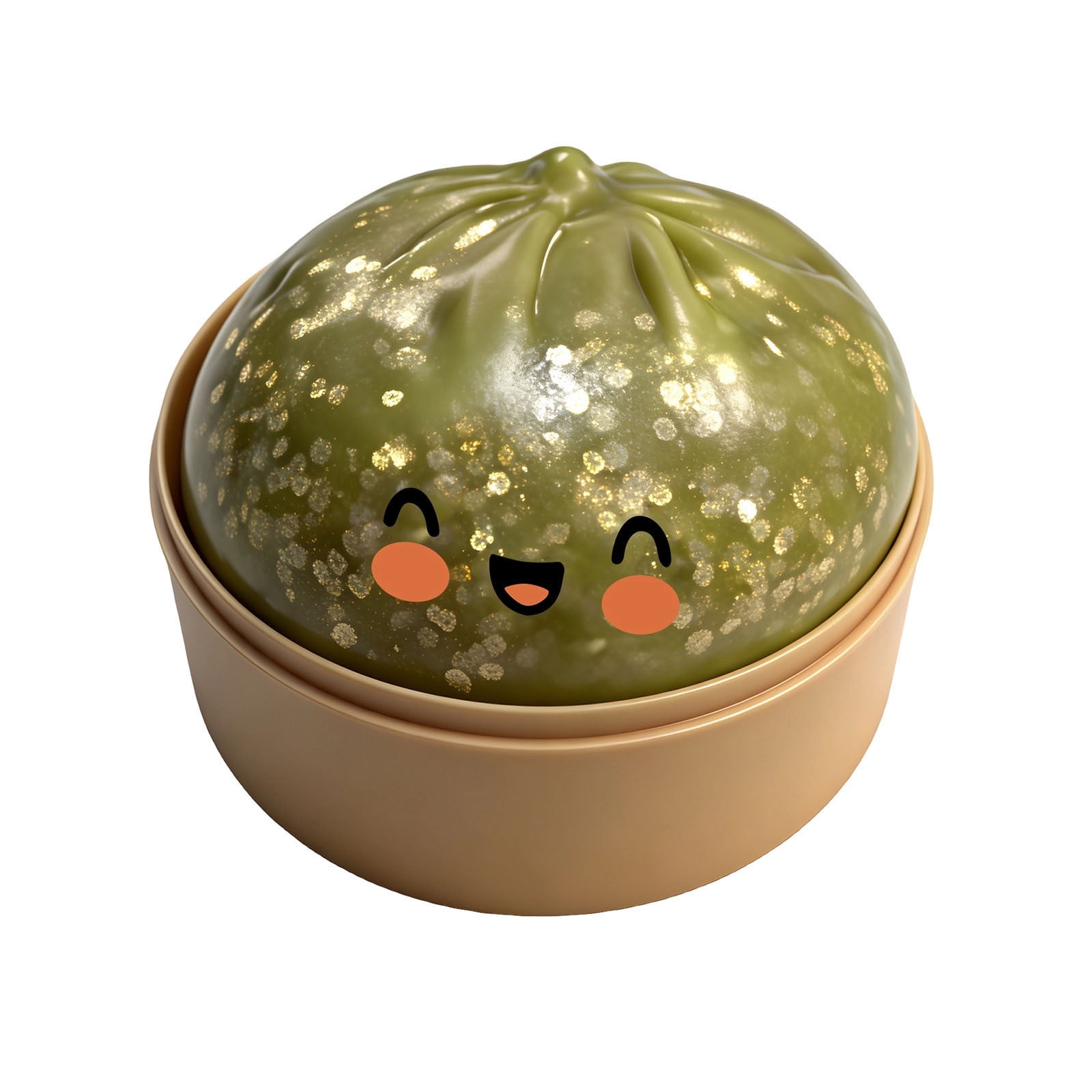 3.7 Inches Squishies Dumplings Slow Rising Squeeze Dough Toys Color ...
