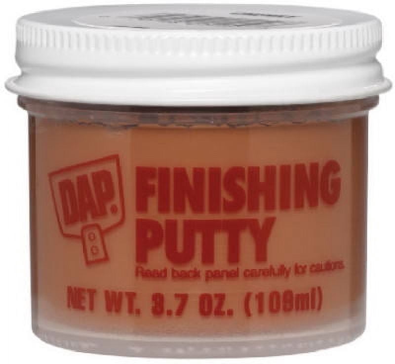 3.7 OZ White Smooth Finishing Putty Pre-Mixed Quickly Repairs Minor Sc ...
