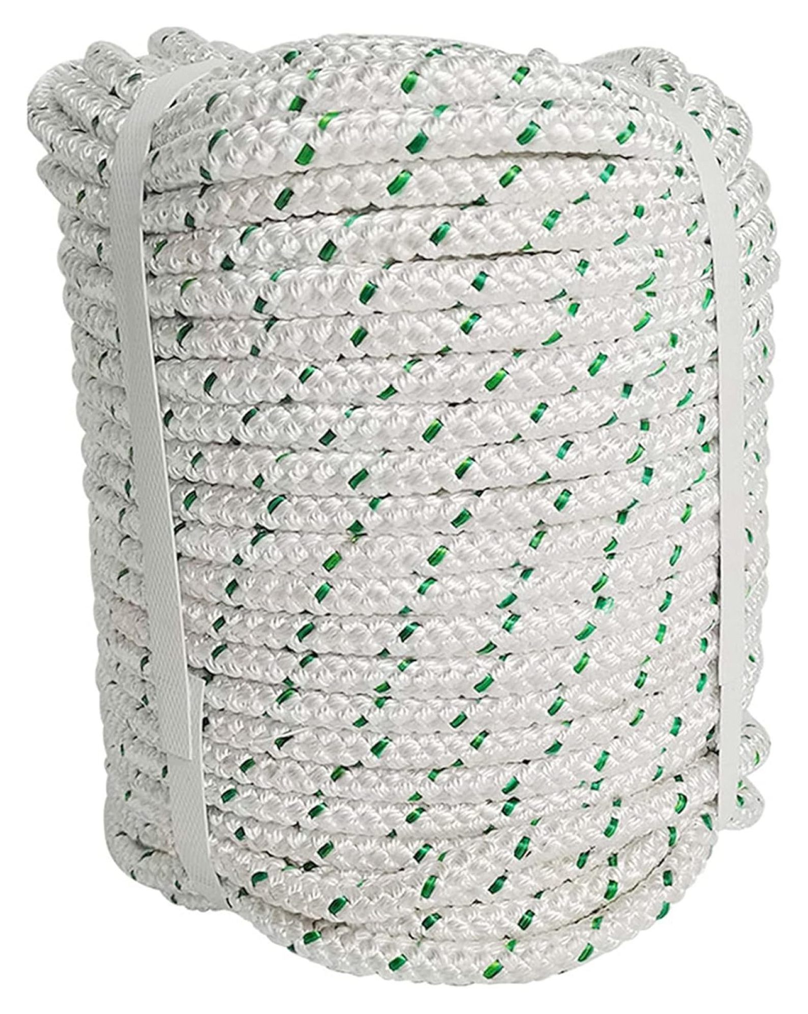 3/7 in Double Braid Polyester Rope 150 FT Nylon Pulling Rope Arborist ...
