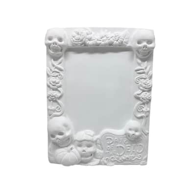 3.7" x 4.5" Day of the Dead Skull DIY Frame by Ashland® - Halloween ...