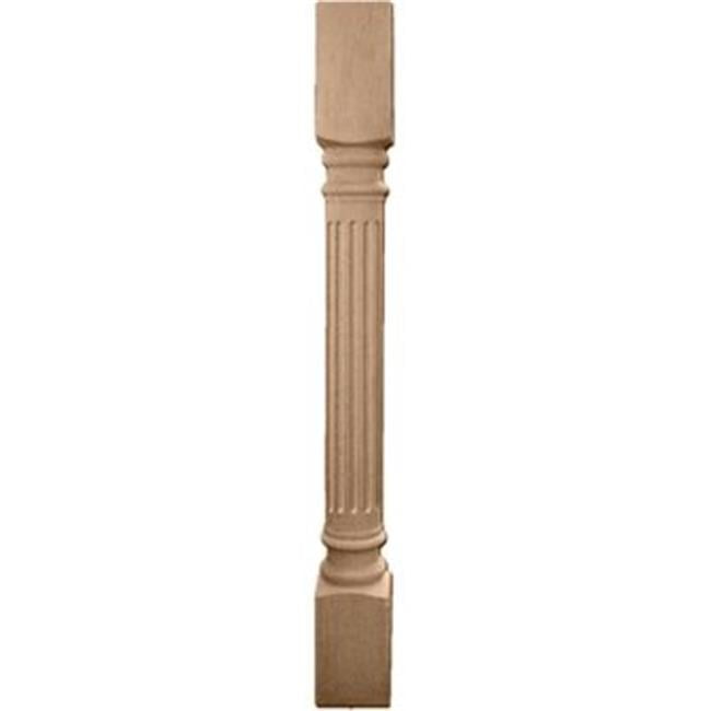 3.75 in. W x 3.75 in. D x 35.5 in. H Richmond Fluted Cabinet Column Top ...