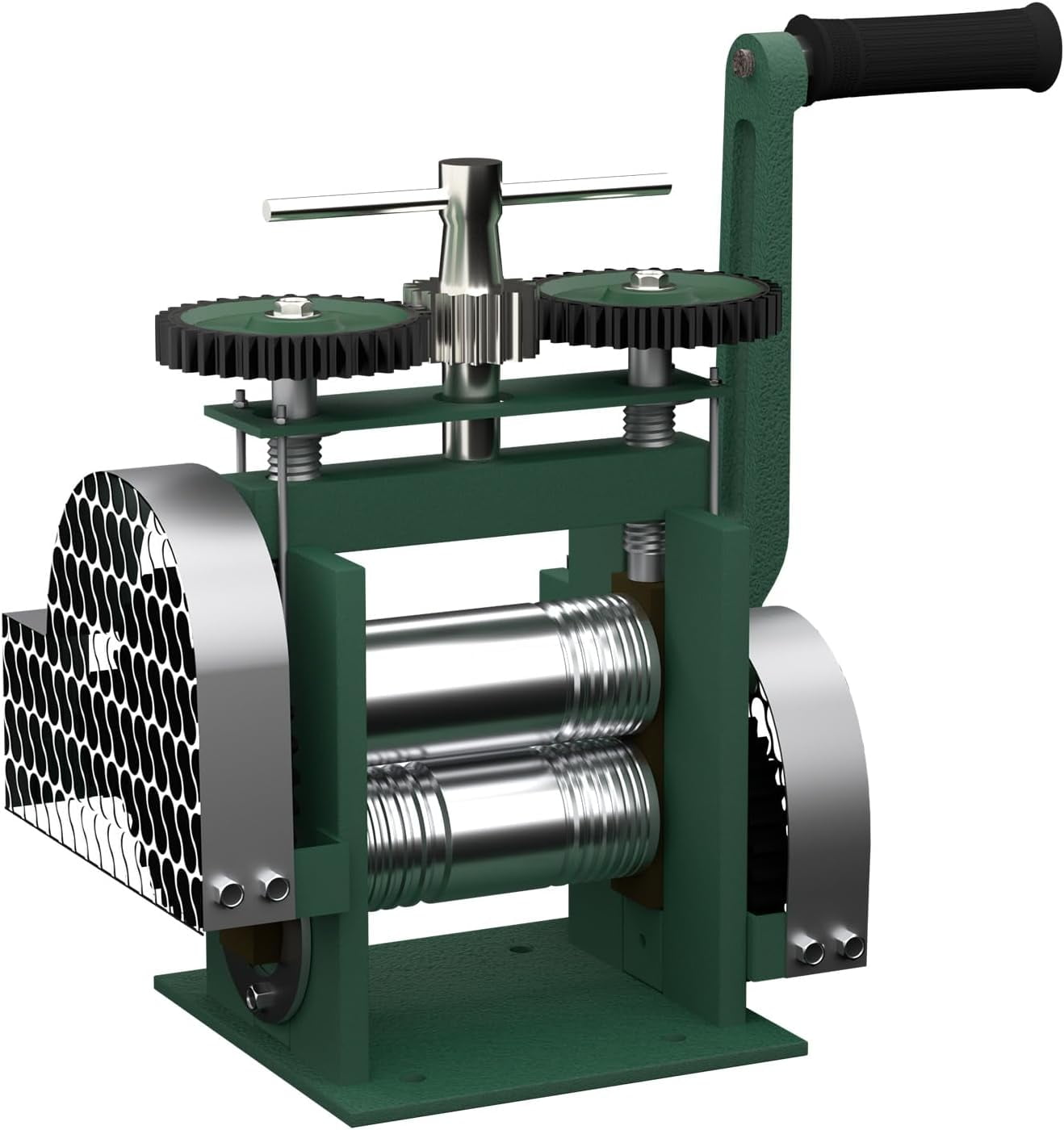 3"/76 mm Manual Rolling Mill Jewelry Rolling Mill Machine Press Tool 3: ...