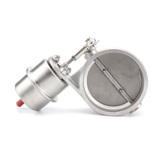 3'' 76mm Exhaust Control Valve Set Vacuum Actuator CLOSED Style Pipe ...