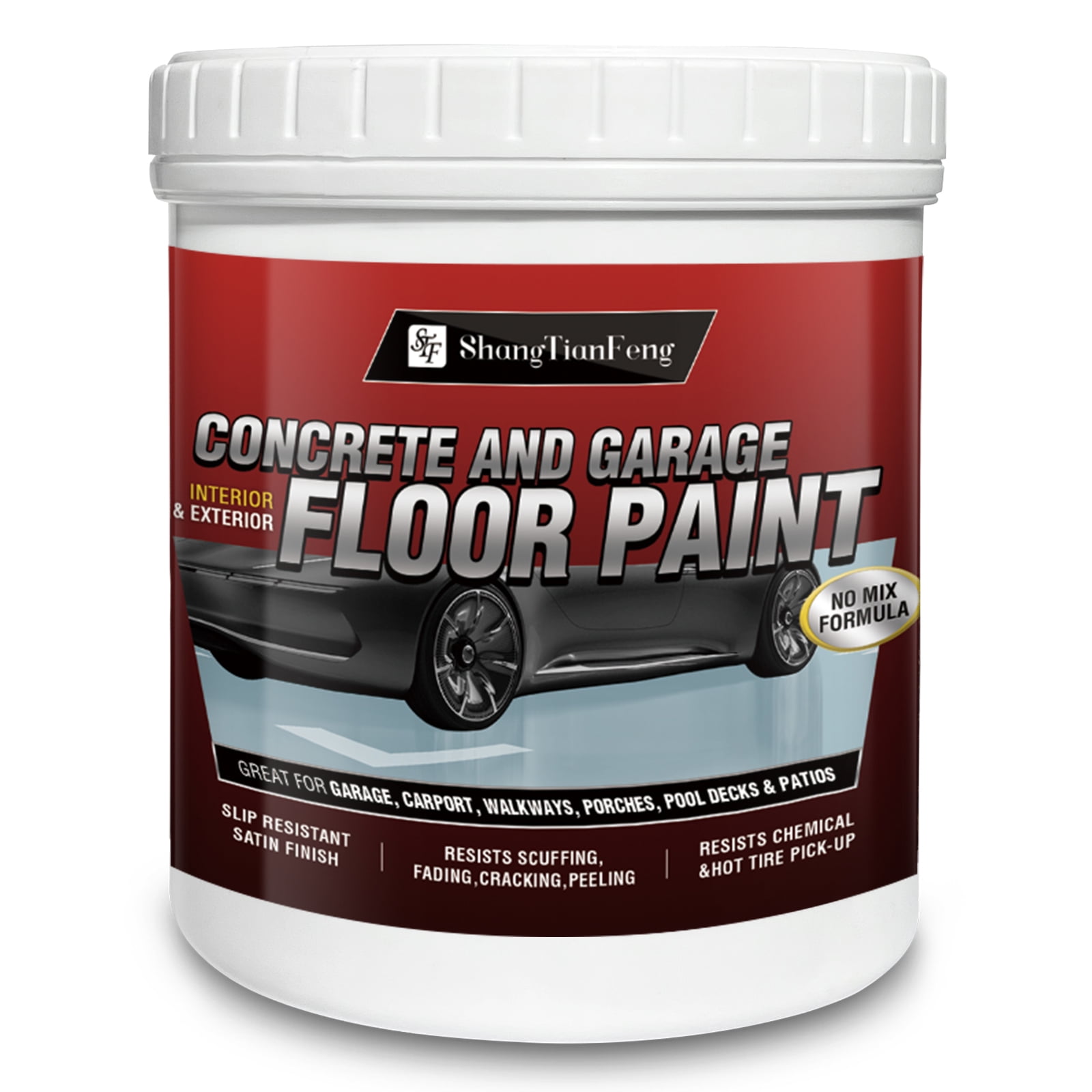 3.79KG Beige Heavy-Duty Wall Paint Kit, Scratch & Stain Resistant ...