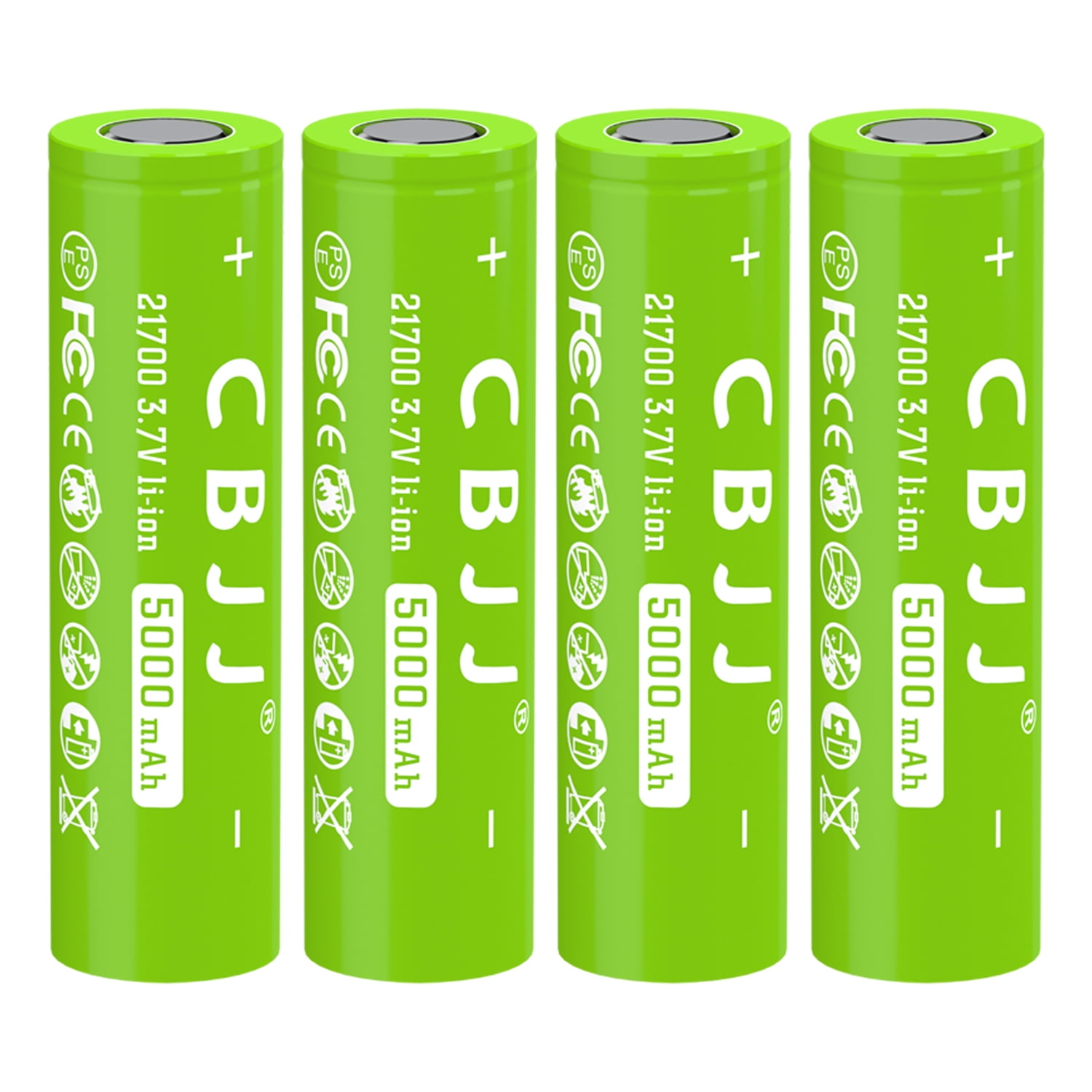 Walmart 3.7V 21700 Rechargeable Li-ion Battery 5000mAh for LED ...