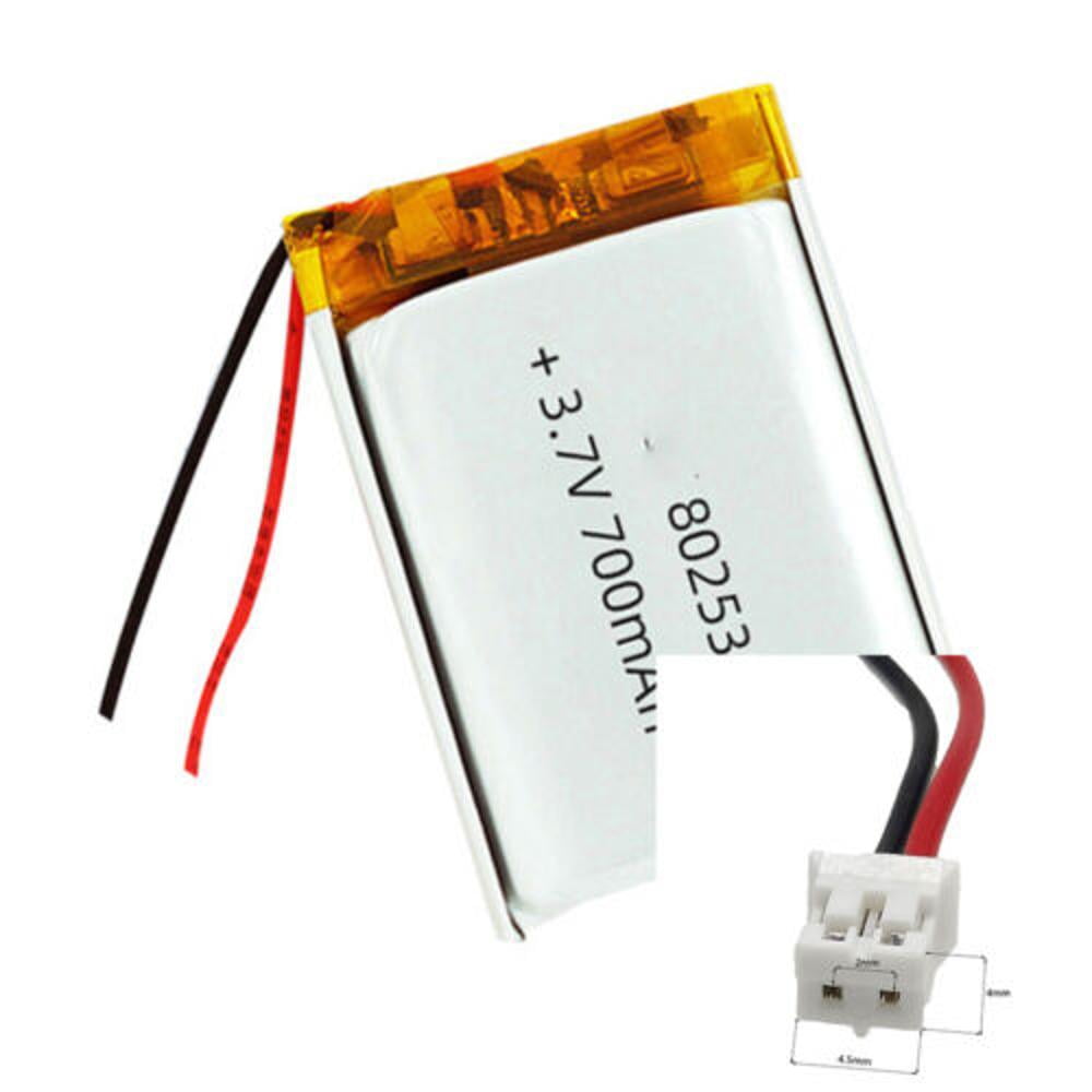 3.7V 700Mah 802535 Li-Ion Li-Polymer Li Battery 2.0 JST 2Pin For MOBILE ...
