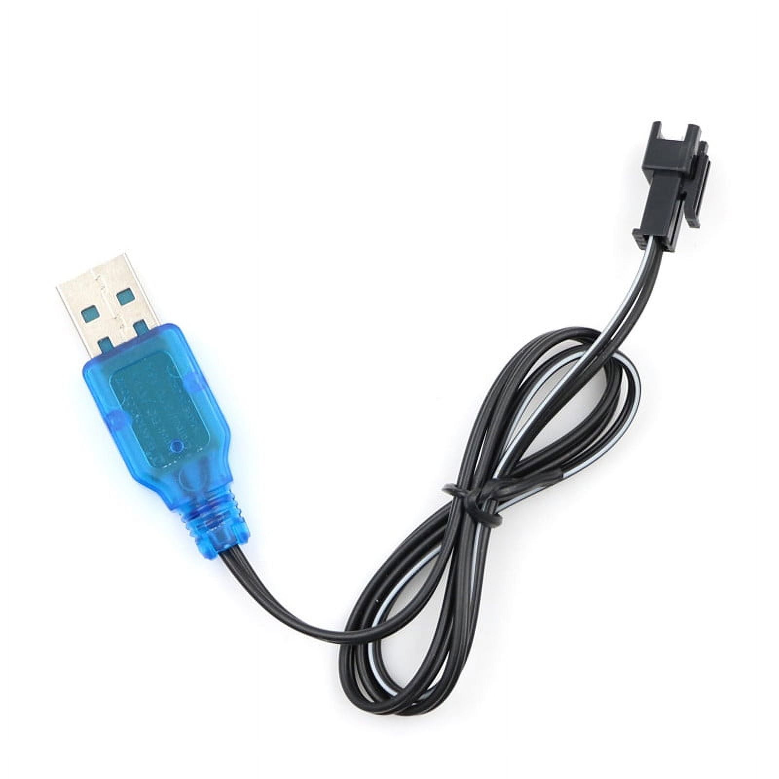 3.7V Black USB Charger Adapter Cable For Remote Control Car Helicopter ...