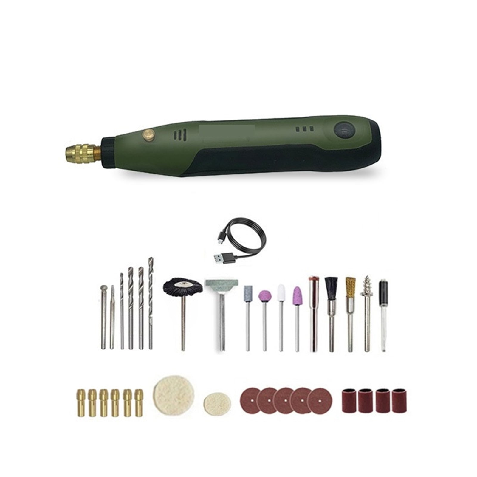 3.7V Cordless Grinder Electric Drill Rotary Tool 3-Speed Adjustable ...