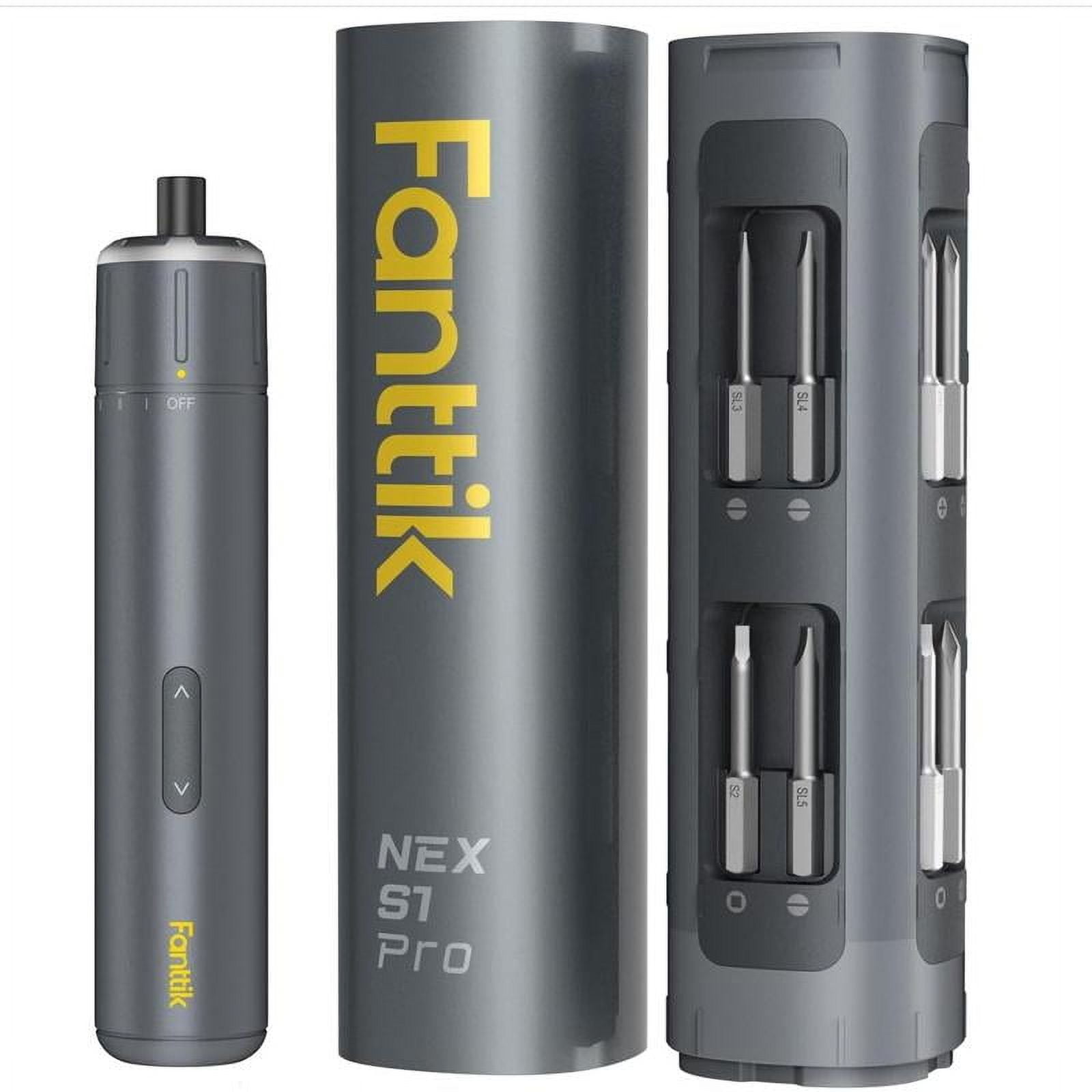 3.7V Electric Screwdriver, Cordless Screwdriver, 16 S2 Metal Bits,3 ...