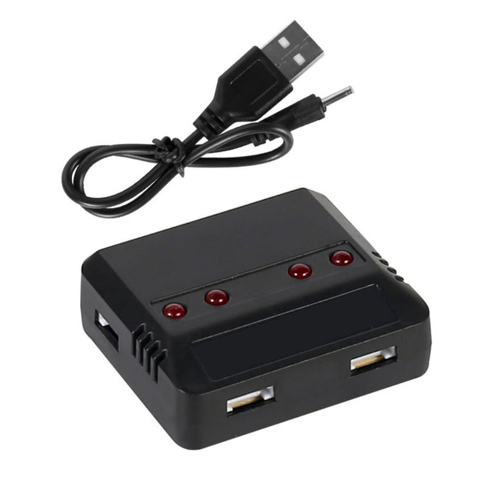 3.7V Lipo Battery 4 in 1 Charger USB for E010 H31 Hubsan X4 Syma X5SW ...